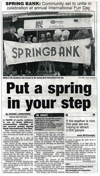 Spring Bank Community Centre - Carngie Heritage Centre